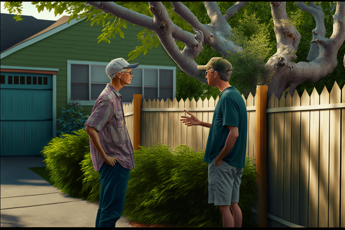 Who is responsible for cutting overhanging tree branches? - Neighbor ...